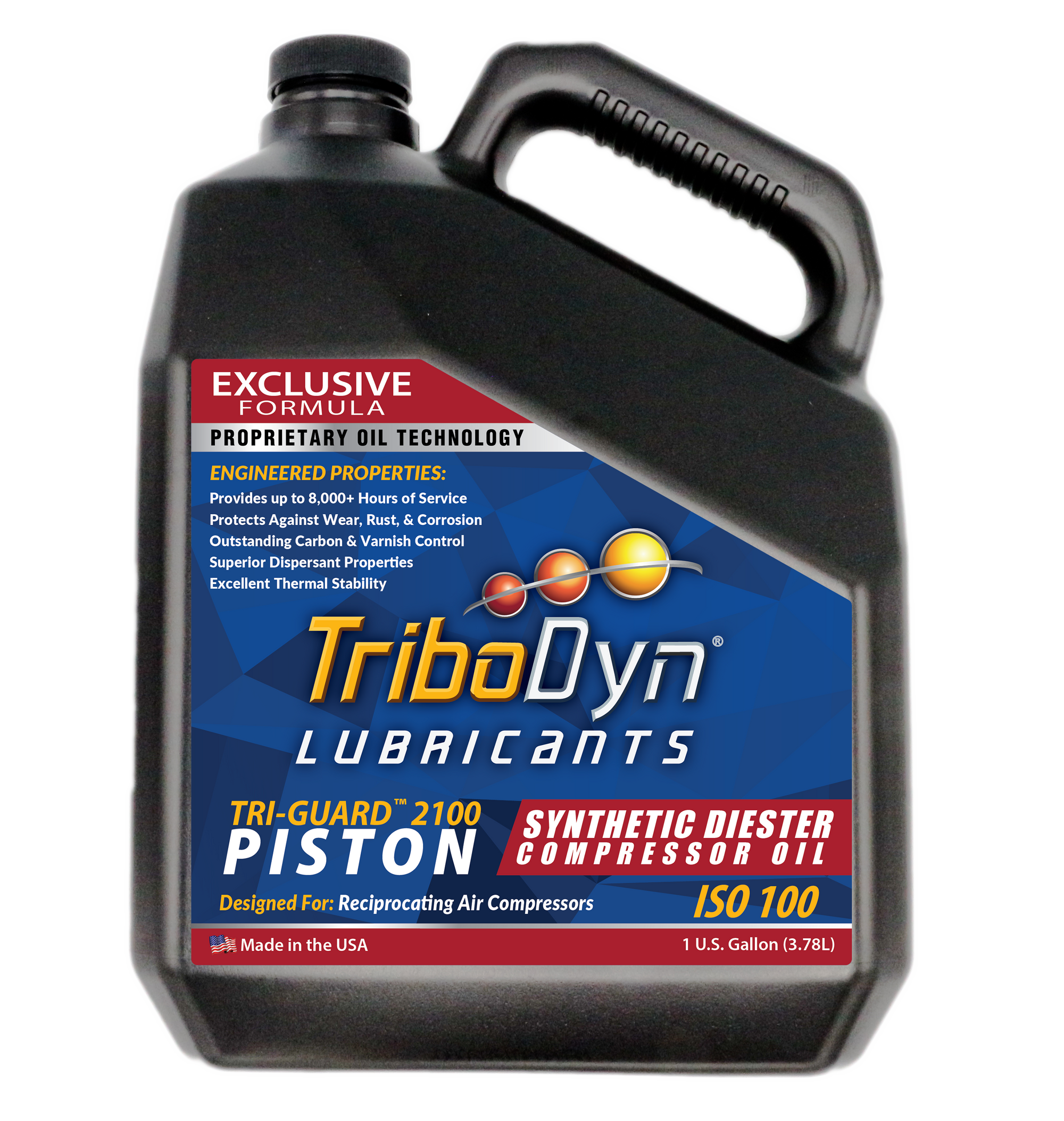 TRI-GD-2100P TriboDyn Tri-Guard 2100 Piston Synthetic Diester Compress ...