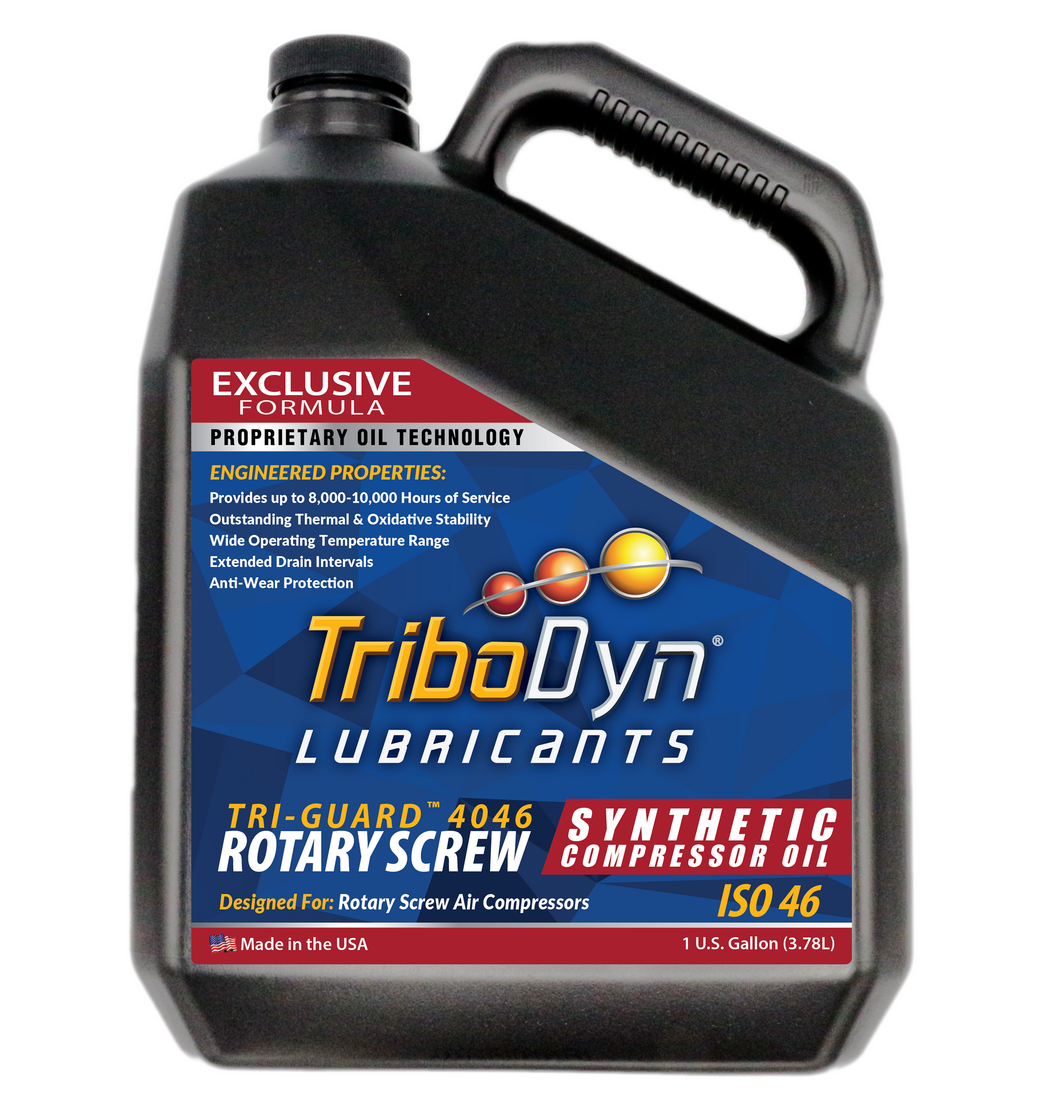 TRI-GD-4046RS TriboDyn Tri-Guard 4046 Rotary Screw Synthetic Compresso ...