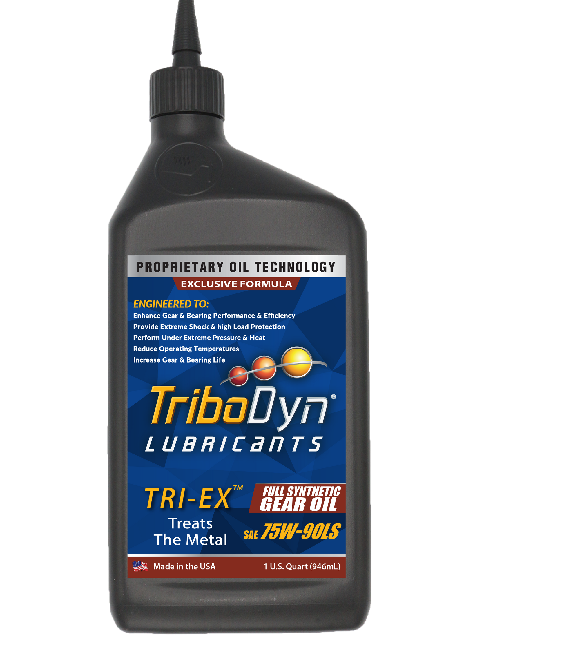 TRI-EX 75W-90 Limited Slip Fully Synthetic Gear Oil – TriboDyn® Lubricants